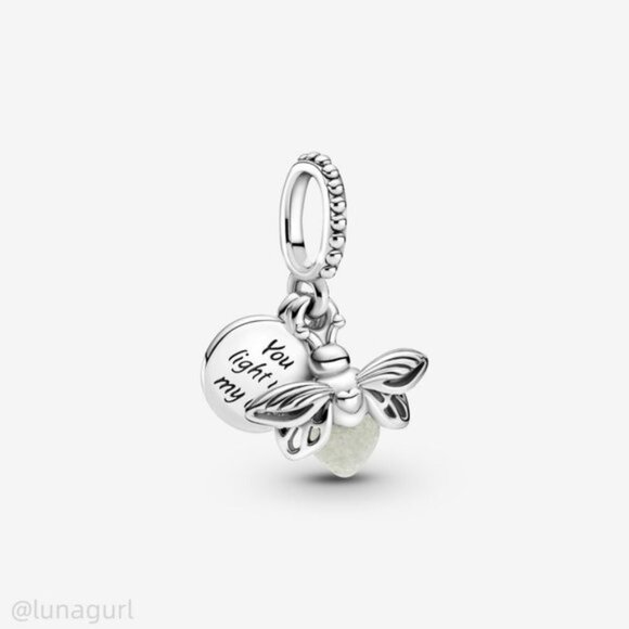 Pandora | Jewelry | New Pandora Glowinthedark Firefly Dangle Charm ...